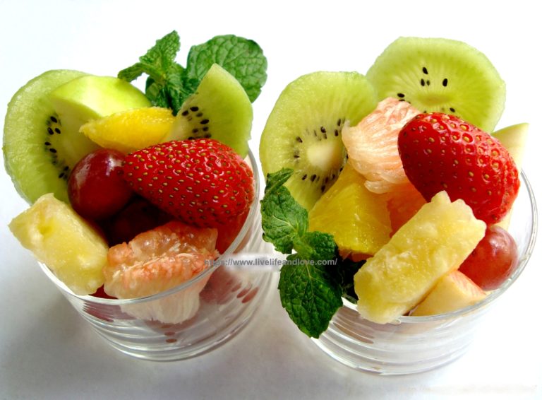 How to Arrange Fresh Fruits on a White Plate | Live Life and Love