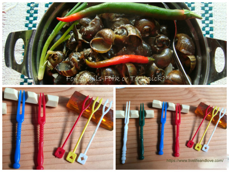For Snails, Fork or Toothpick? Helpful Tips | Live Life and Love