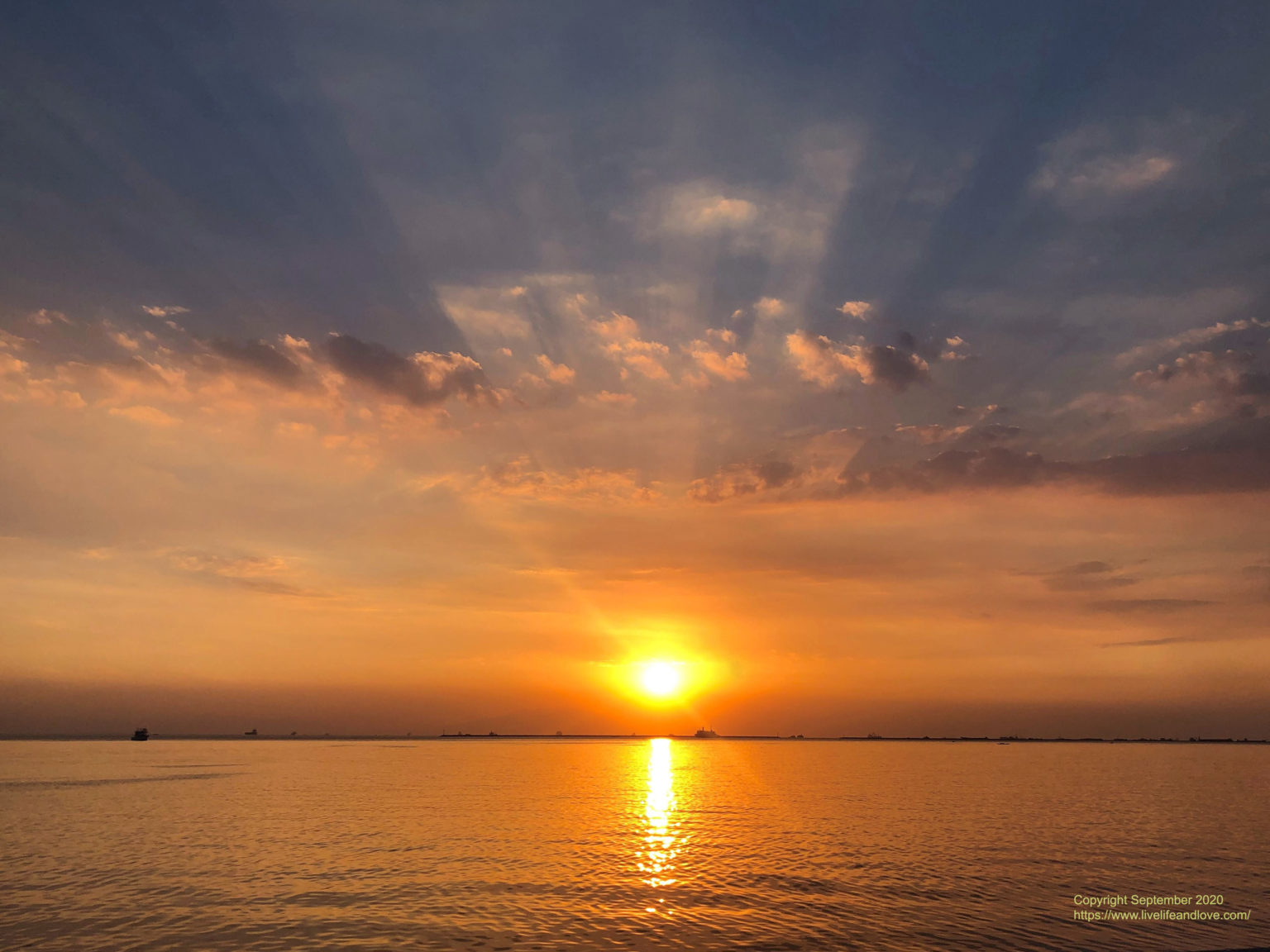 Magnificent Sunset Over Manila Bay | Live Life and Love