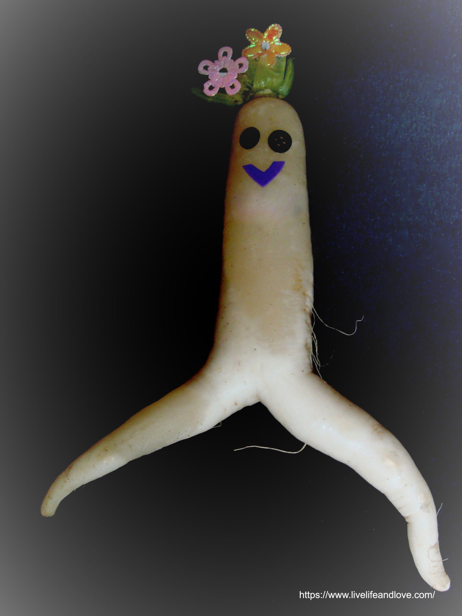 Weird-Shaped Radish | Live Life and Love
